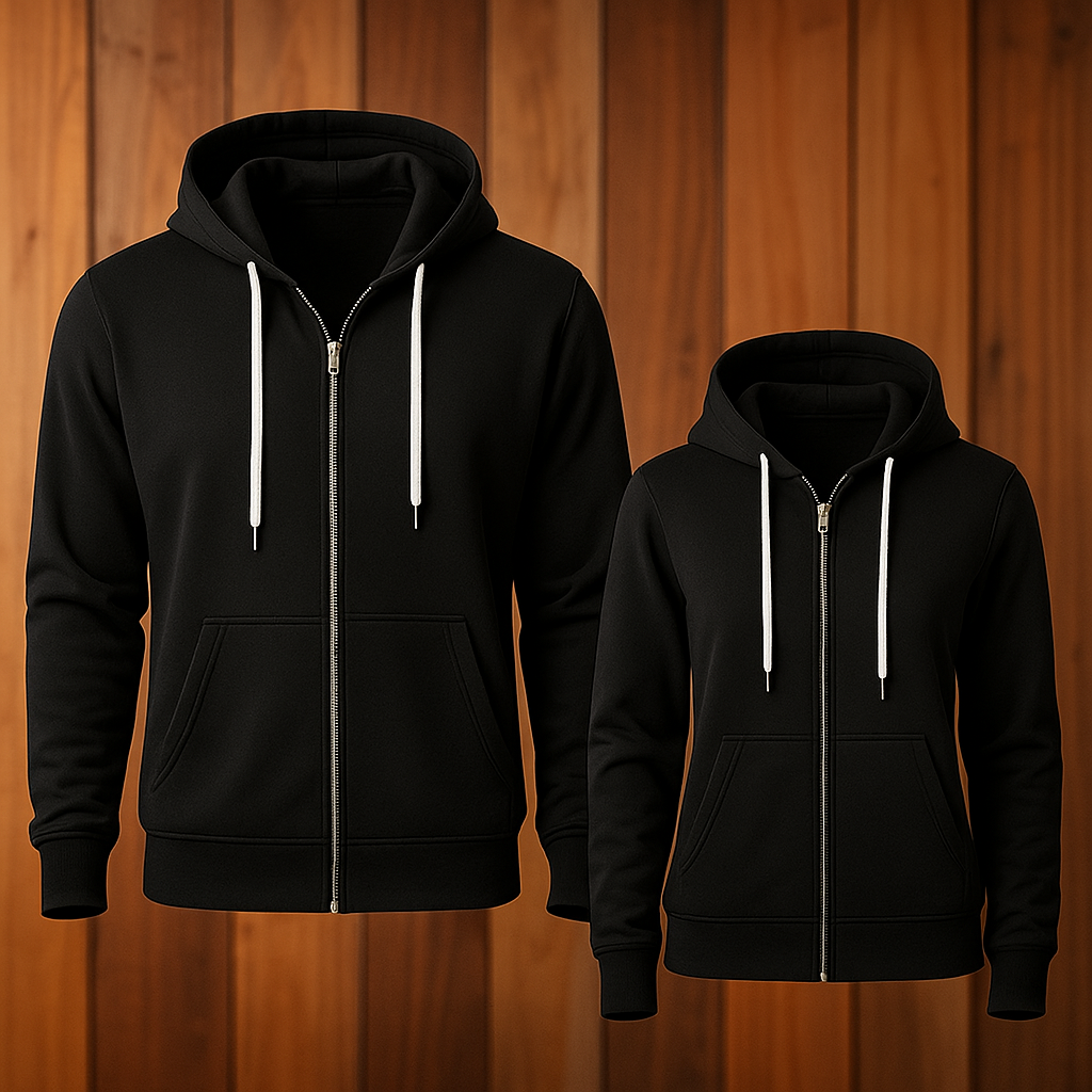 Full Zip Hooded Sweater: Canadian-Made Comfort Meets Style — Union Swag ...