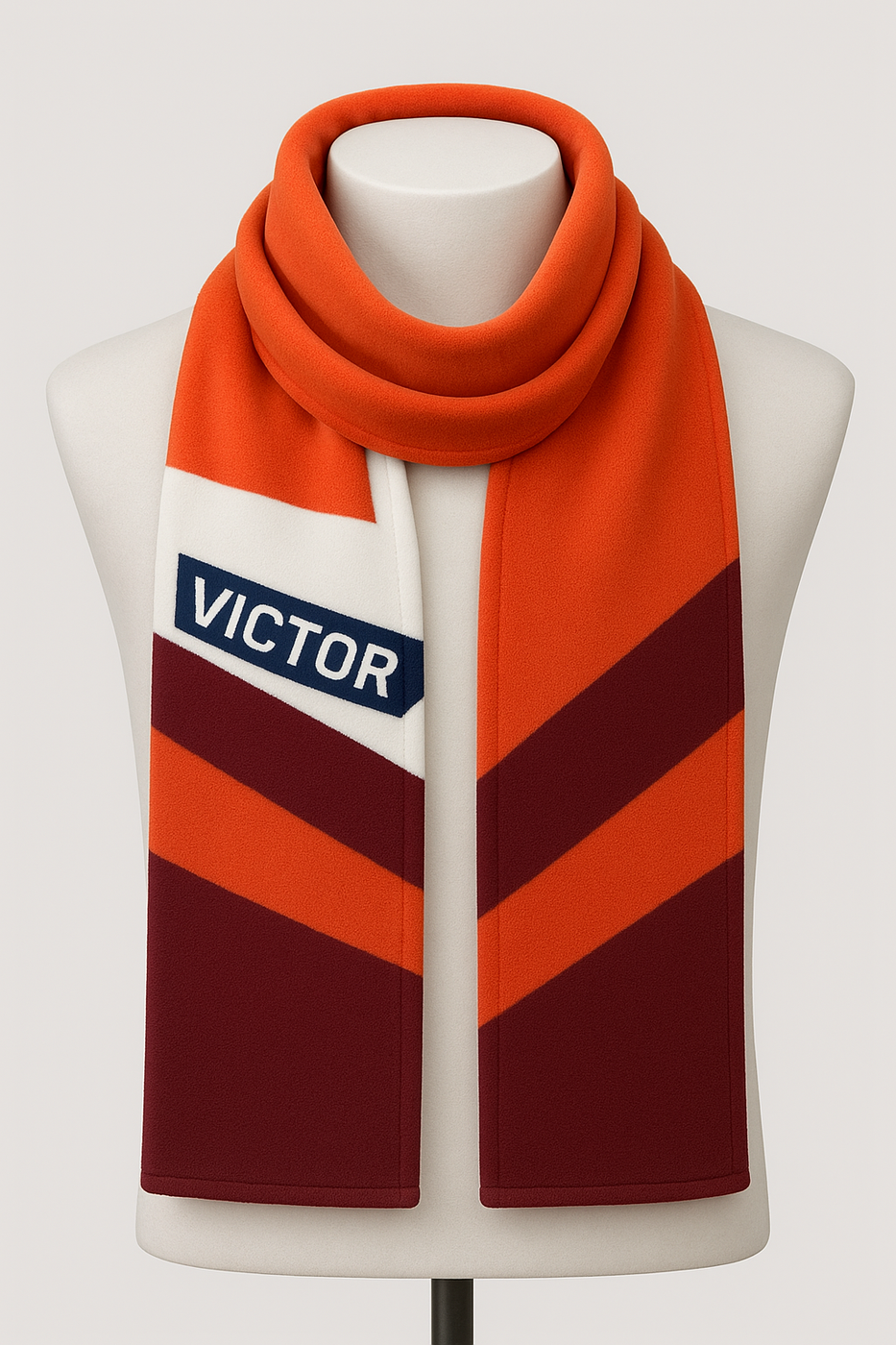 2-Tone Microfleece Scarf: Made in Canada — Union Swag + Print